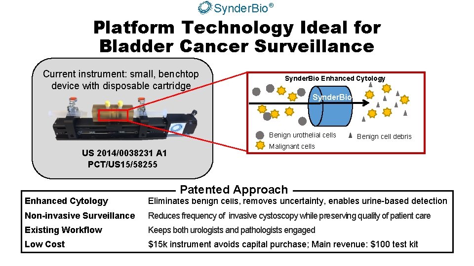 Synder Bio Enabling Rapid and Accurate Cancer Diagnosis
