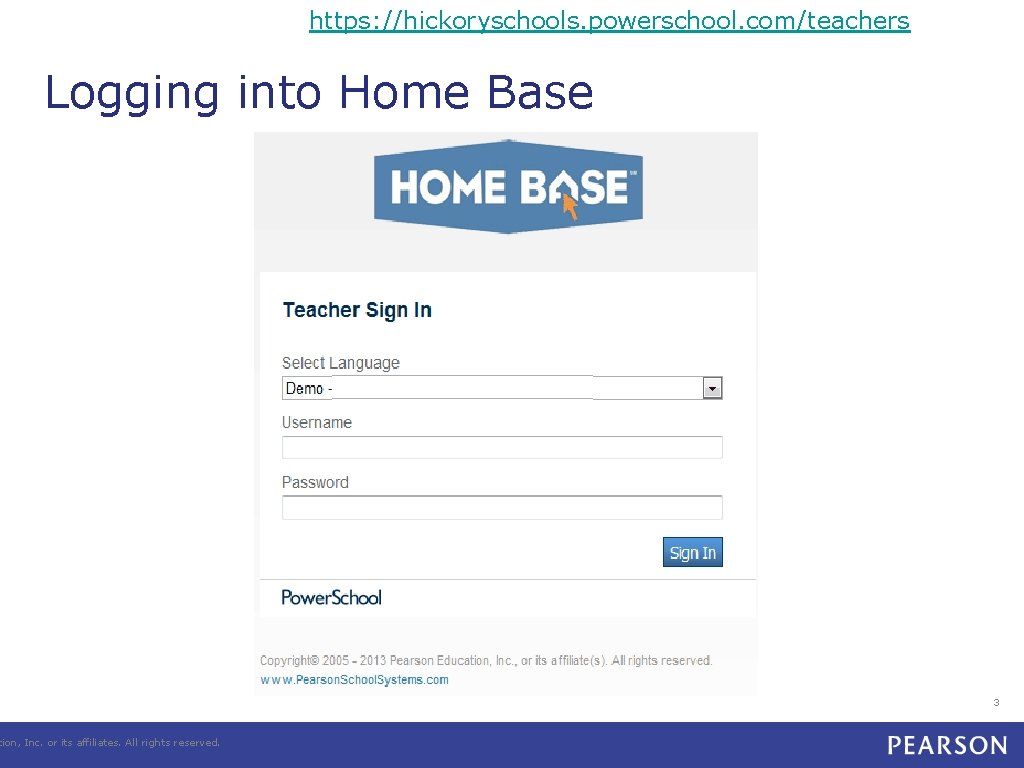Home Base Power Teacher Getting Started August 2014