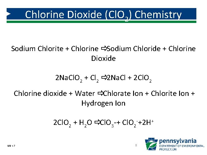 Module 5 Disinfection and Chlorination Wastewater Treatment Plant