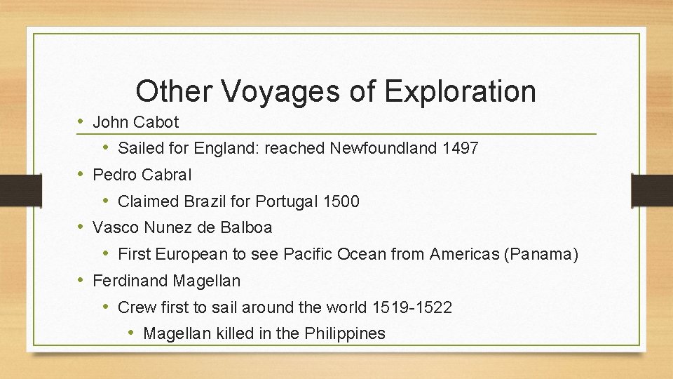 Period 1 1491 1607 Prediscovery Native Americans migrated