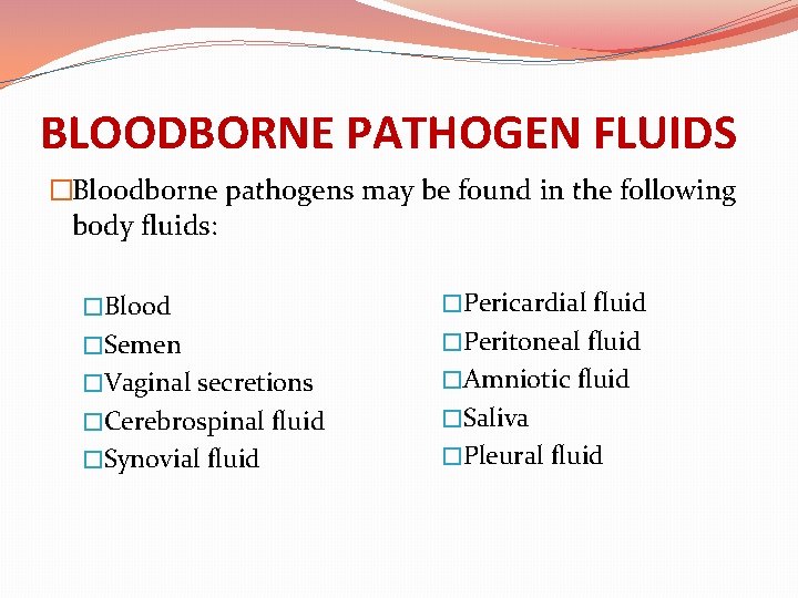 JENKS PUBLIC SCHOOLS BLOODBORNE PATHOGENS TRAINING WELCOME This