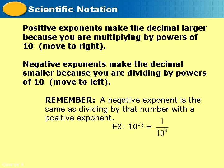Scientific Notation Introduction video https www youtube comwatch