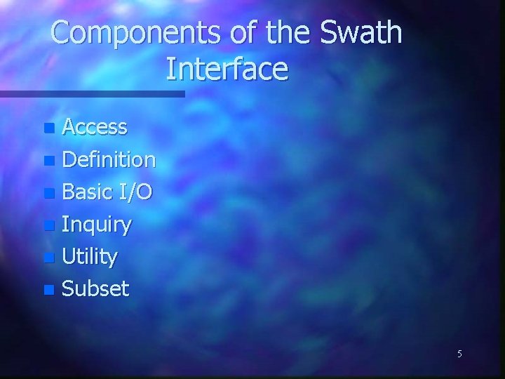An Overview of HDFEOS Part II Doug Ilg