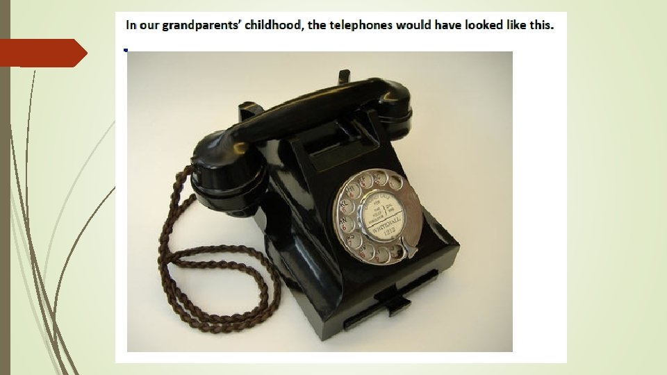 Tuesday 26 th January History The Telephone Today