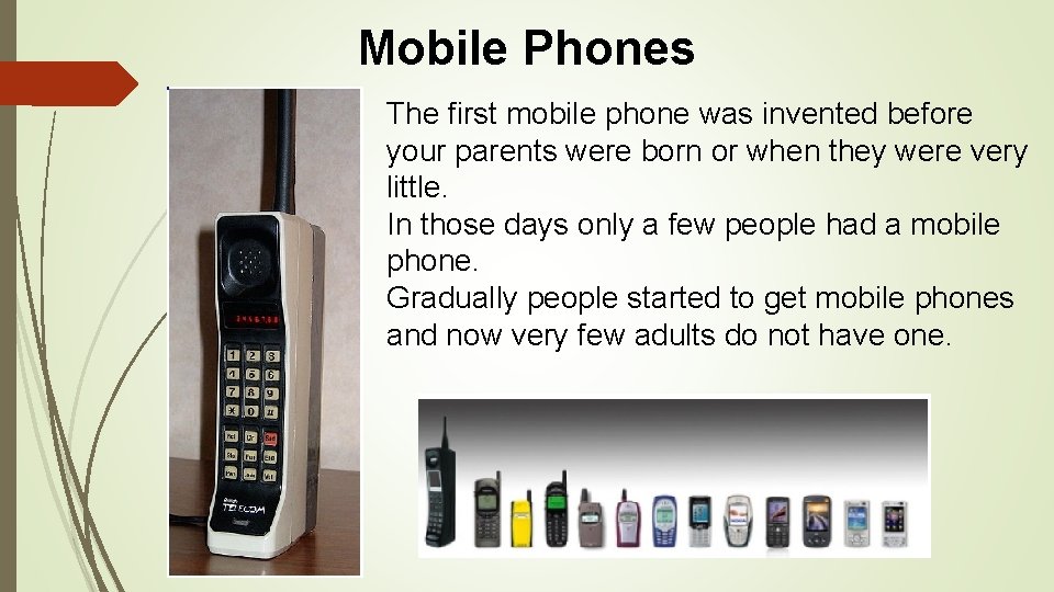 Tuesday 26 th January History The Telephone Today