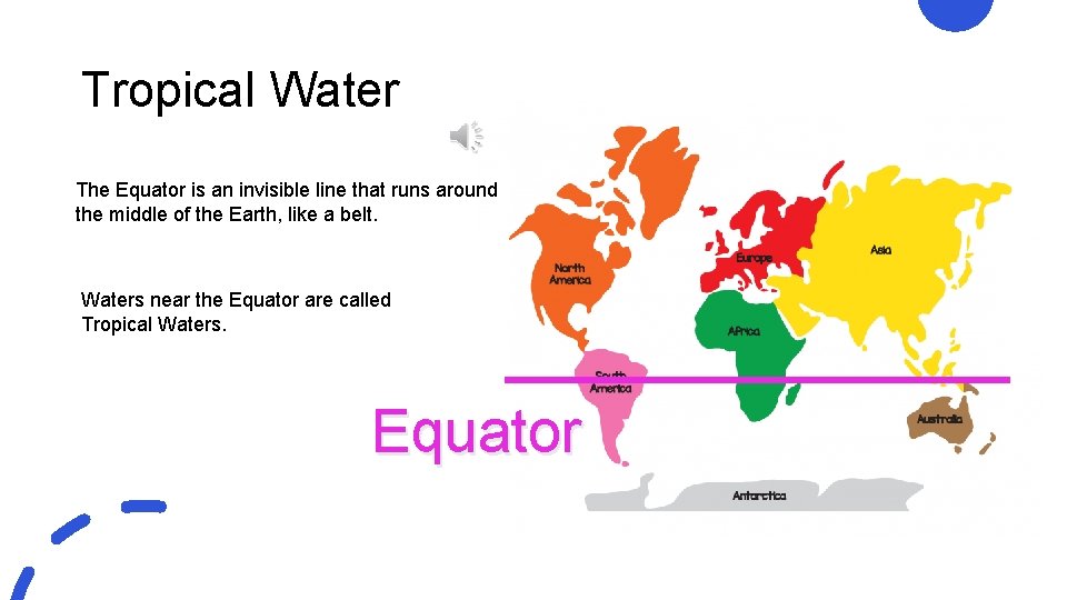 Ocean Habitats Different parts of the ocean for
