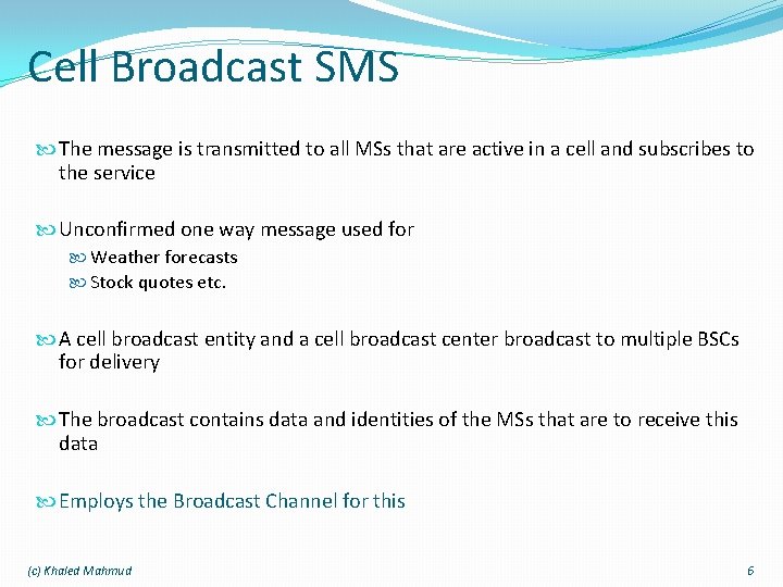 CS 1 Wireless Communication and Mobile Programming Wireless