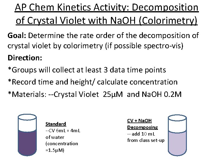 Chemical Kinetics Reaction Rates and Equilibrium Standards Reaction