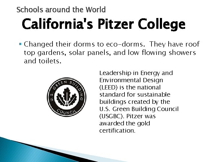 Sustainability in Dorm Rooms By Joel Newburg SUNY