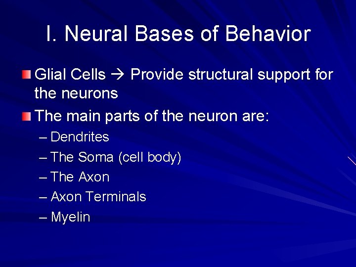 Chapter 2 Neuroscience and Biological Foundations Chapter 2