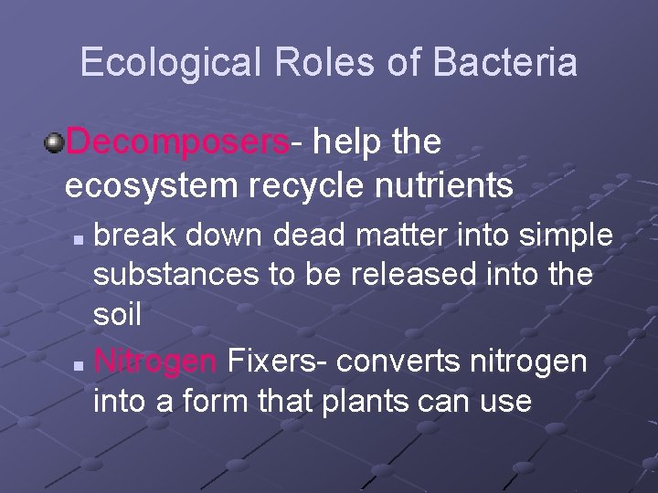 Bacteria in Nature Anthrax What type of bacteria