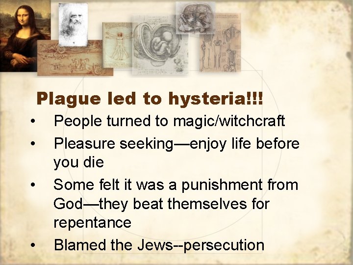 Renaissance SOL WHII 2 Late Medieval Period 1300sAKA