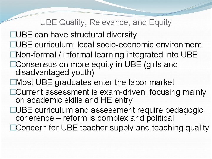 ADEA 2008 Biennale Observations Issues Moving Forward Theme