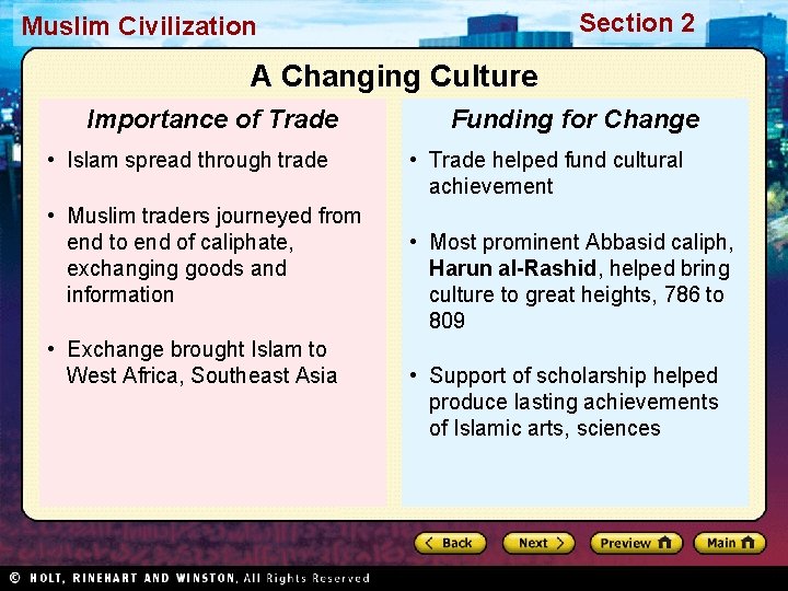 Muslim Civilization The Spread of Islam Preview Main