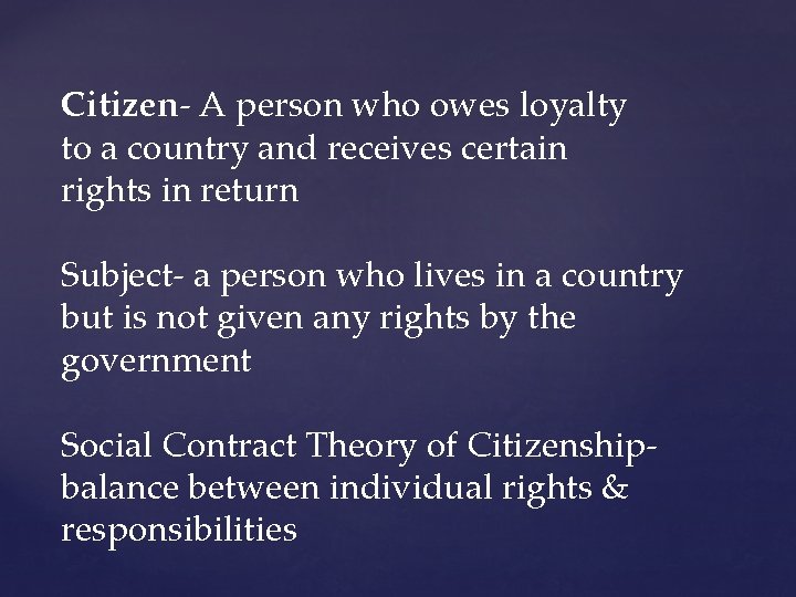 Citizenship in Athens and Rome Which was the