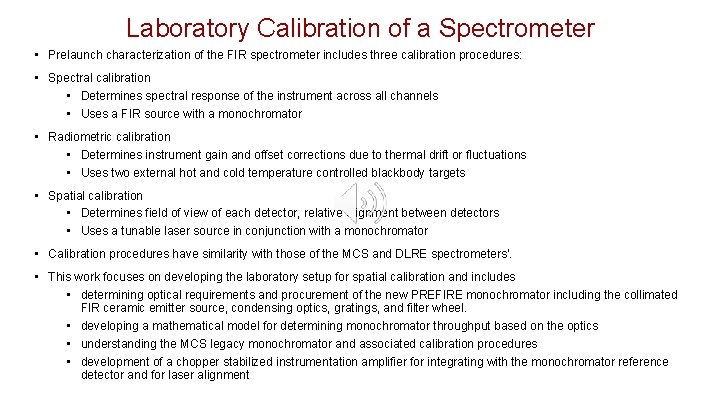 1 Ground Calibration Procedures for the PREFIRE Cube