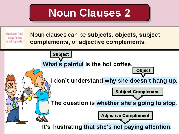 8 Noun Clauses Subjects Objec Dining Out Focus