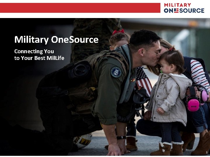 Military One Source Title Slide 1 Military One