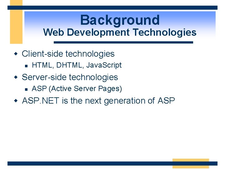 Introduction to ASP NET and Web Forms Mark