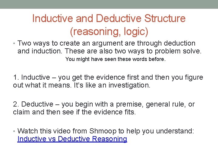 BELLRINGER Oct 15 Get out the comparecontrast packet
