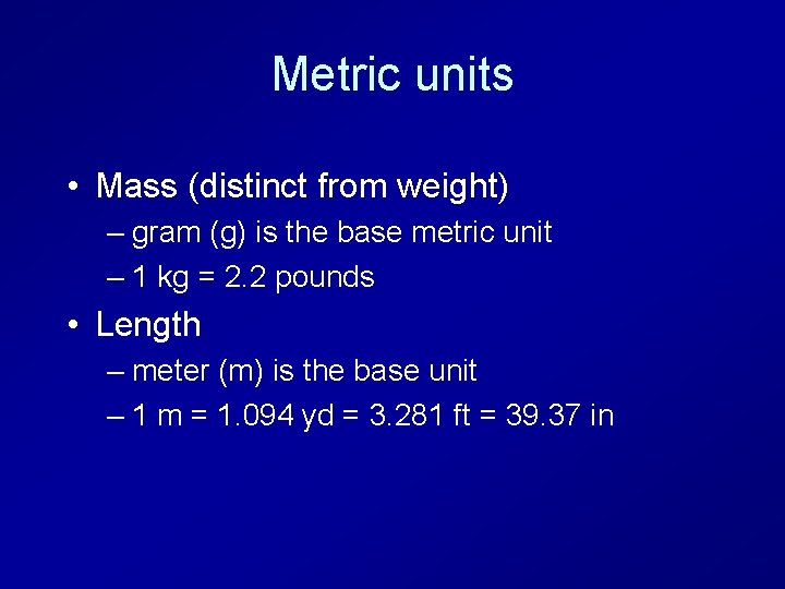 Measurement September 2007 Today 91307 Review of Measurement