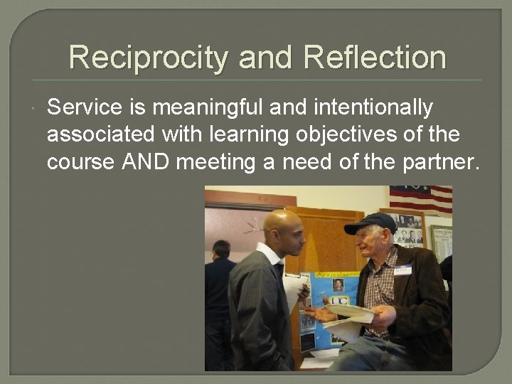 What is Service Learning Service Learning Basics Gavilan