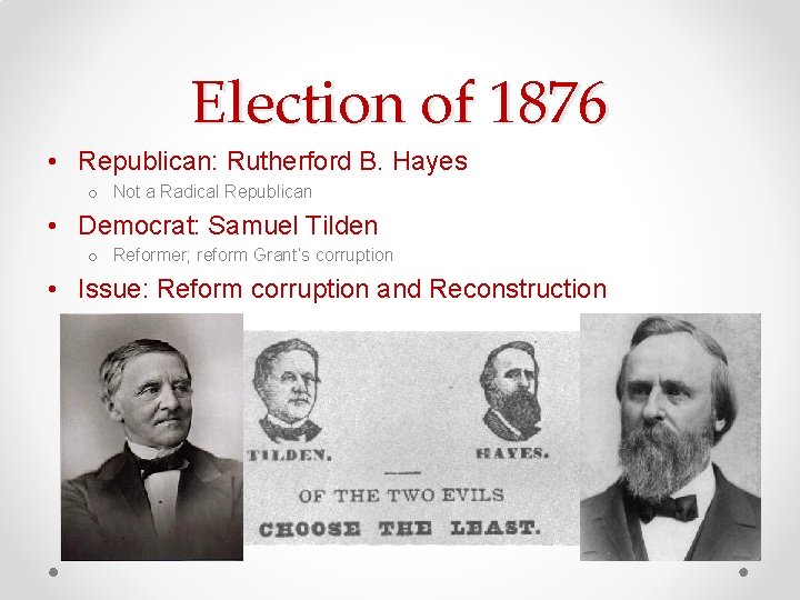 Post Reconstruction America Reconstruction Under Grant Ulysses S