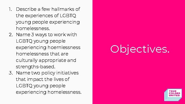 LGBTQ YOUTH HOMELESSNESS Everything you wanted to know