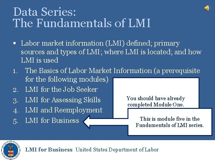 LMI for Business It is obvious LMI would
