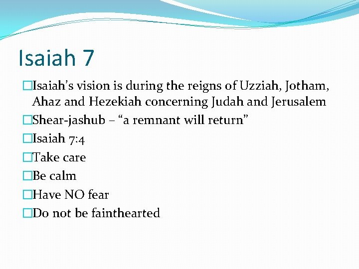 Kings and Prophets Revival or Captivity Lesson 2