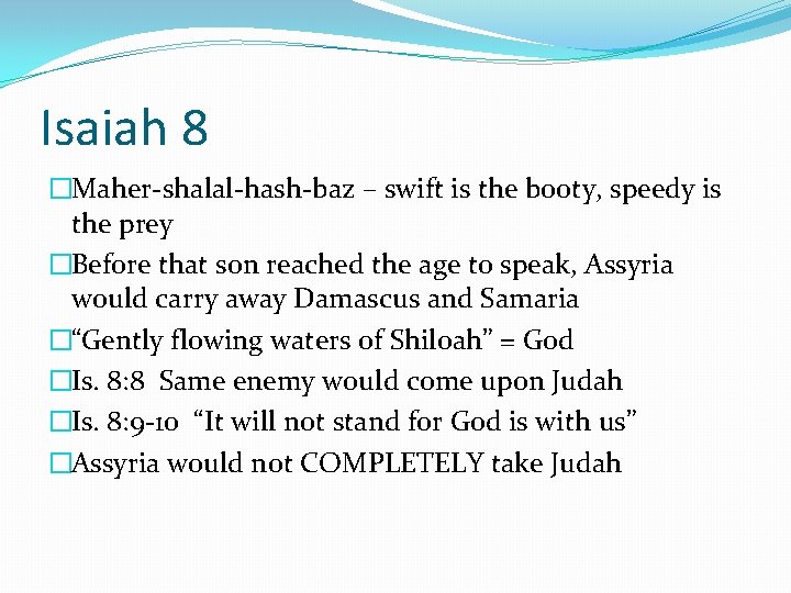 Kings and Prophets Revival or Captivity Lesson 2