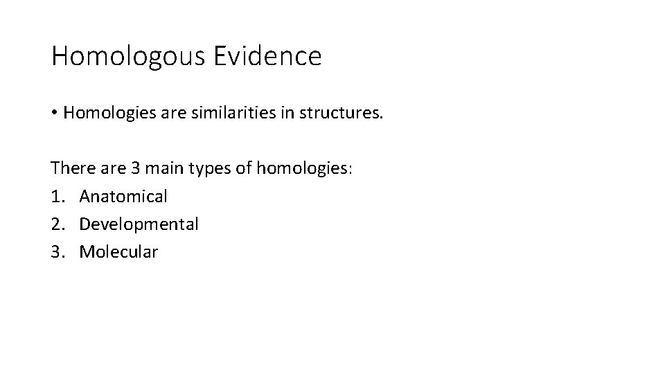 Theory of Evolution Data Driven Process Supported by