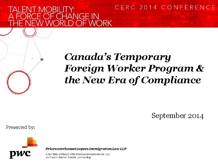 Canadas Temporary Foreign Worker Program the New Era