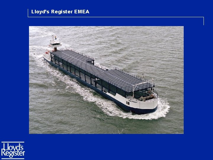 Lloyds Register EMEA Key contribution of Oceanographic research