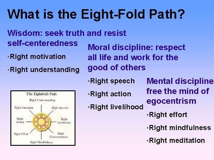 Buddhism Seeking Detachment and Nirvana Background of Buddhism