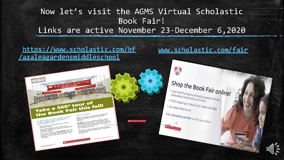 AGMS Scholastic Virtual Book Fair 2020 2021 Time
