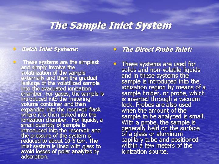 Molecular Mass Spectroscopy Chem 331 Introduction In Mass