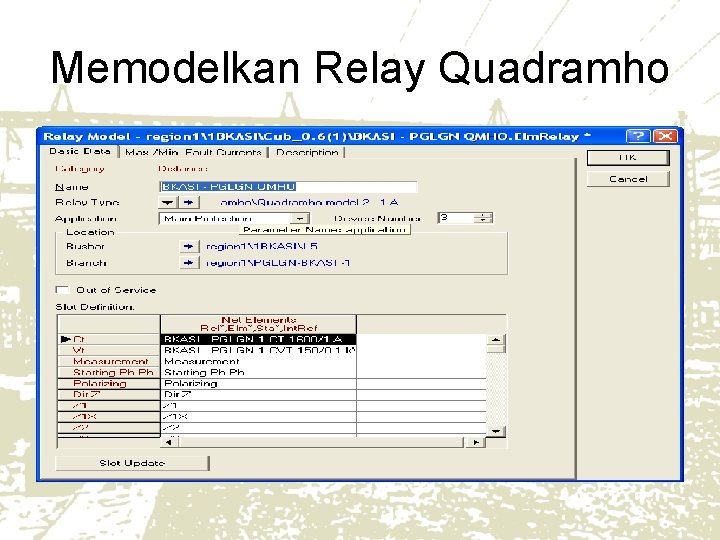 SCANNING SISTEM PROTEKSI Distance Relay Tim Scanning Proteksi