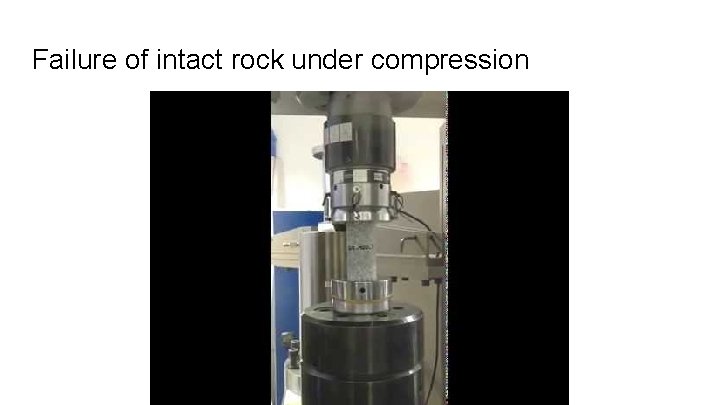 Predictability of Rock Failure Bing Li Pond Sirorattanakul