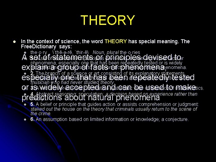 Moon Phases And some basic ideas about science