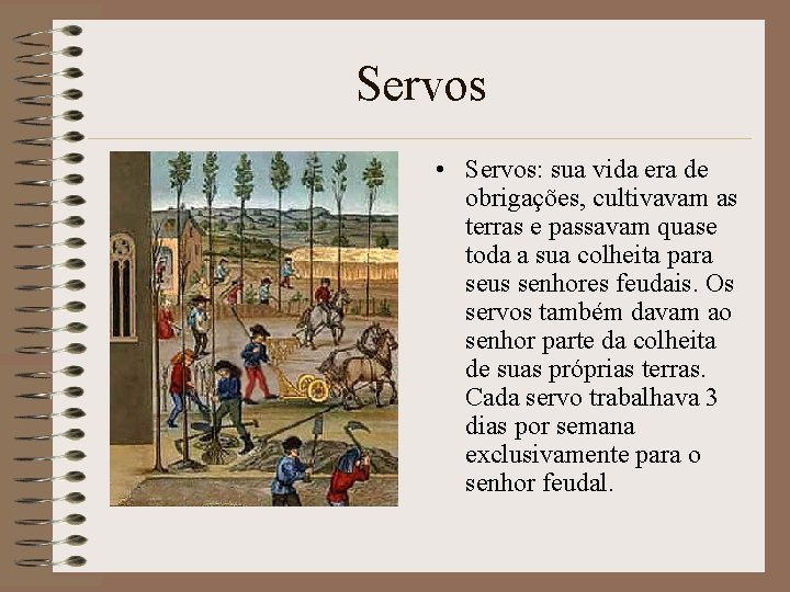 Unidade 1 O feudalismo na Europa A formao