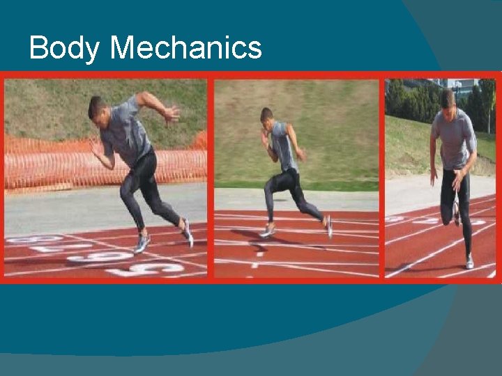 THE PHYSICS OF THE 100 METER DASH By