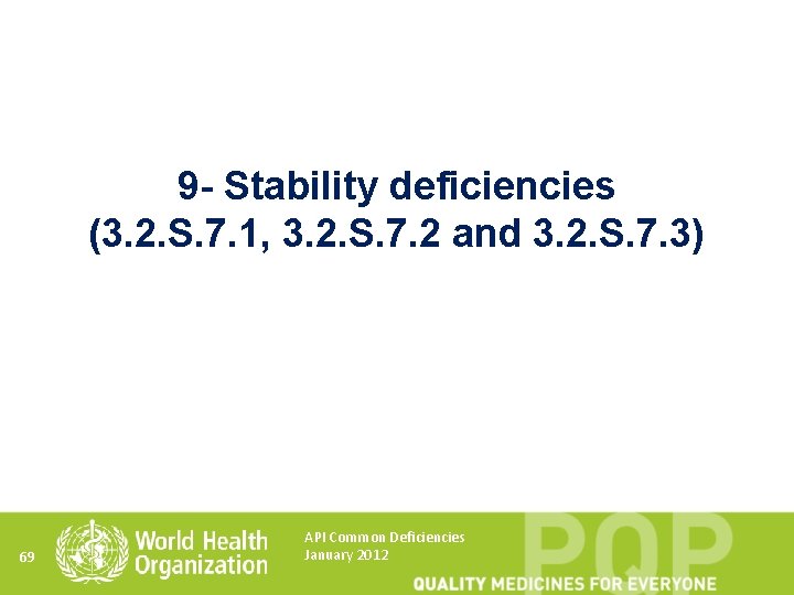 API Assessment Common Deficiencies Isabel Ortega and Antony