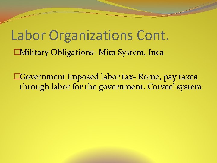 Labor Revolt and Social Structure Changes 600 1450