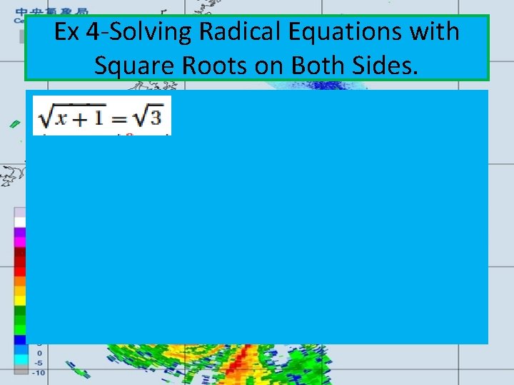 U 2 S 1 L 3 Radical Equations