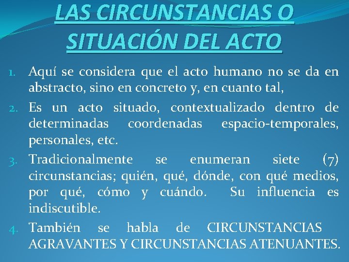 EL ACTO HUMANO EL ACTO VOLUNTARIO EL ACTO