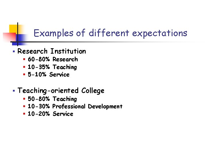 Academic Careers Adapted from presentations and slides by