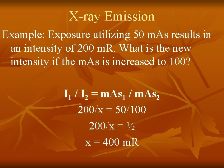 RTCA 218 Xray Emission Bushong Chapter 9 Xray