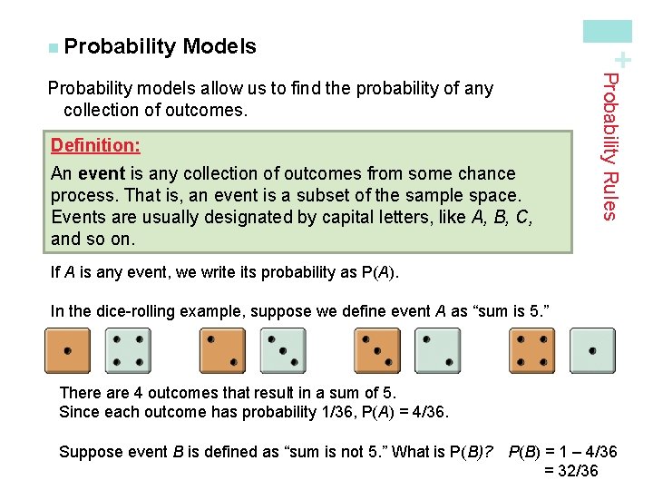 Chapter 5 Probability What are the Chances Section