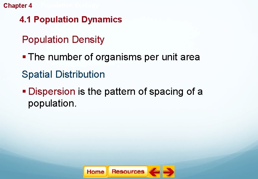 Chapter 4 Population Ecology 4 1 Population Dynamics